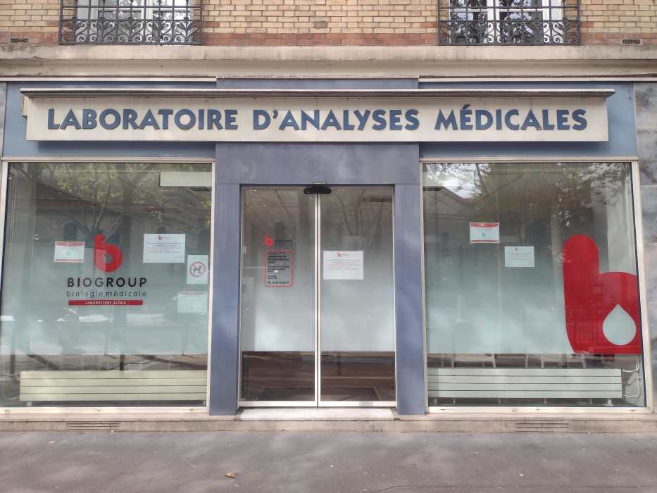 BIOGROUP - Laboratoire Alésia, Laboratoire à Paris - Doctolib