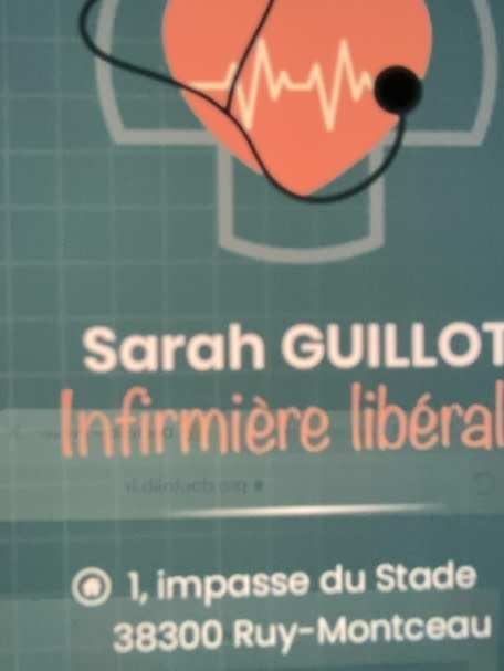 Mme Sarah Guillot, Infirmier à Ruy-Montceau : Prenez RDV en ligne ...