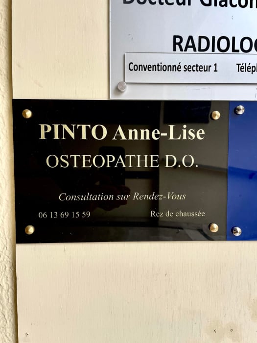 Pinto Anne-Lise, Ostéopathe à Vence : Prenez rendez-vous en ligne ...