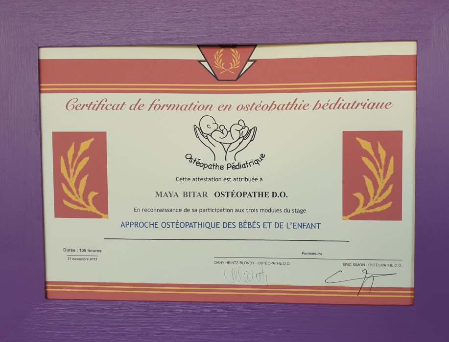 Maya BITAR, Ostéopathe à Saint-Cyr-l'École : Prenez RDV en ligne - Doctolib