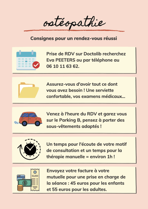 Eva PEETERS, Ostéopathe à Voiron : Prenez rendez-vous en ligne - Doctolib