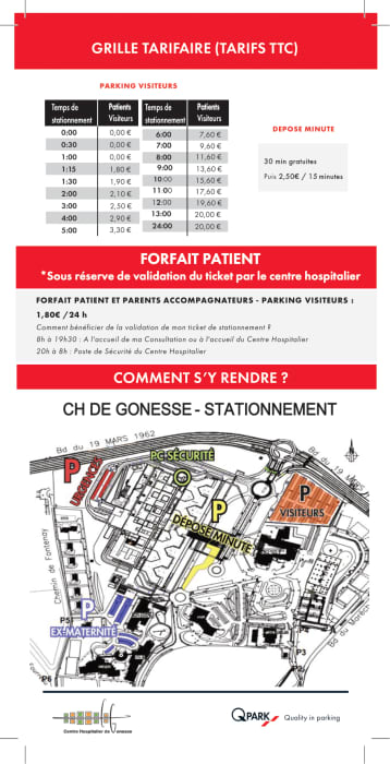 Centre hospitalier de Gonesse, Hôpital public à GONESSE CEDEX, Gonesse ...