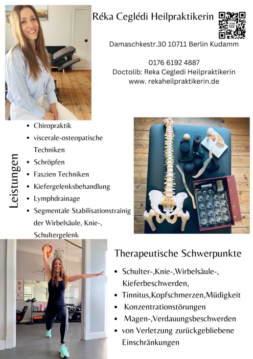 Frau Réka Ceglédi, Heilpraktiker in Berlin : Online Terminvereinbaren ...