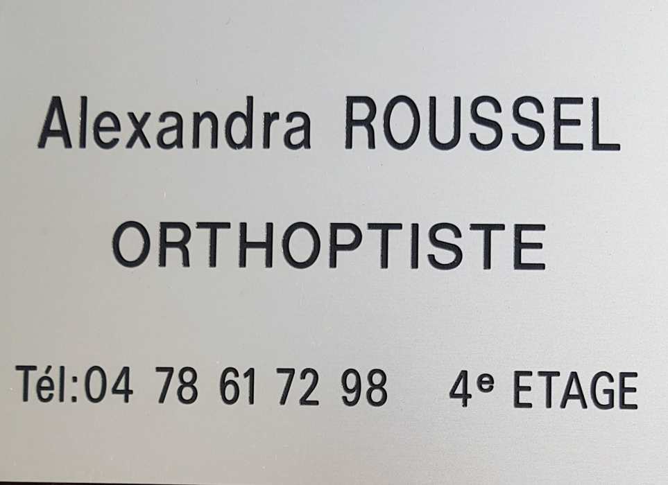 Alexandra ROUSSEL, Orthoptiste à Lyon : Prenez rendez-vous en ligne