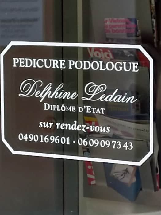 Delphine LEDAIN, Pédicure-podologue à Jonquerettes, Caumont-sur-Durance ...