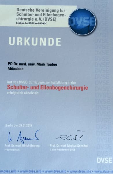 Herr Prof. Dr. med. Mark Tauber, Orthopäde und Unfallchirurg in München ...