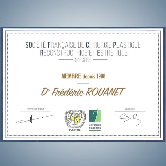 Dr Frédéric ROUANET, Spécialiste en chirurgie plastique reconstructrice ...