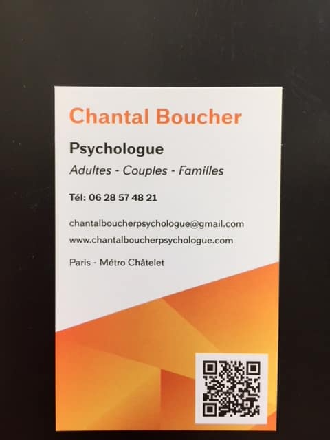 Mme Chantal BOUCHER, Psychologue à Paris : Prenez rendez-vous en ligne ...